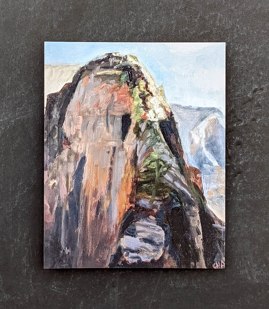 Angels Landing at Zion's NP | PRINT – Carly Andelin